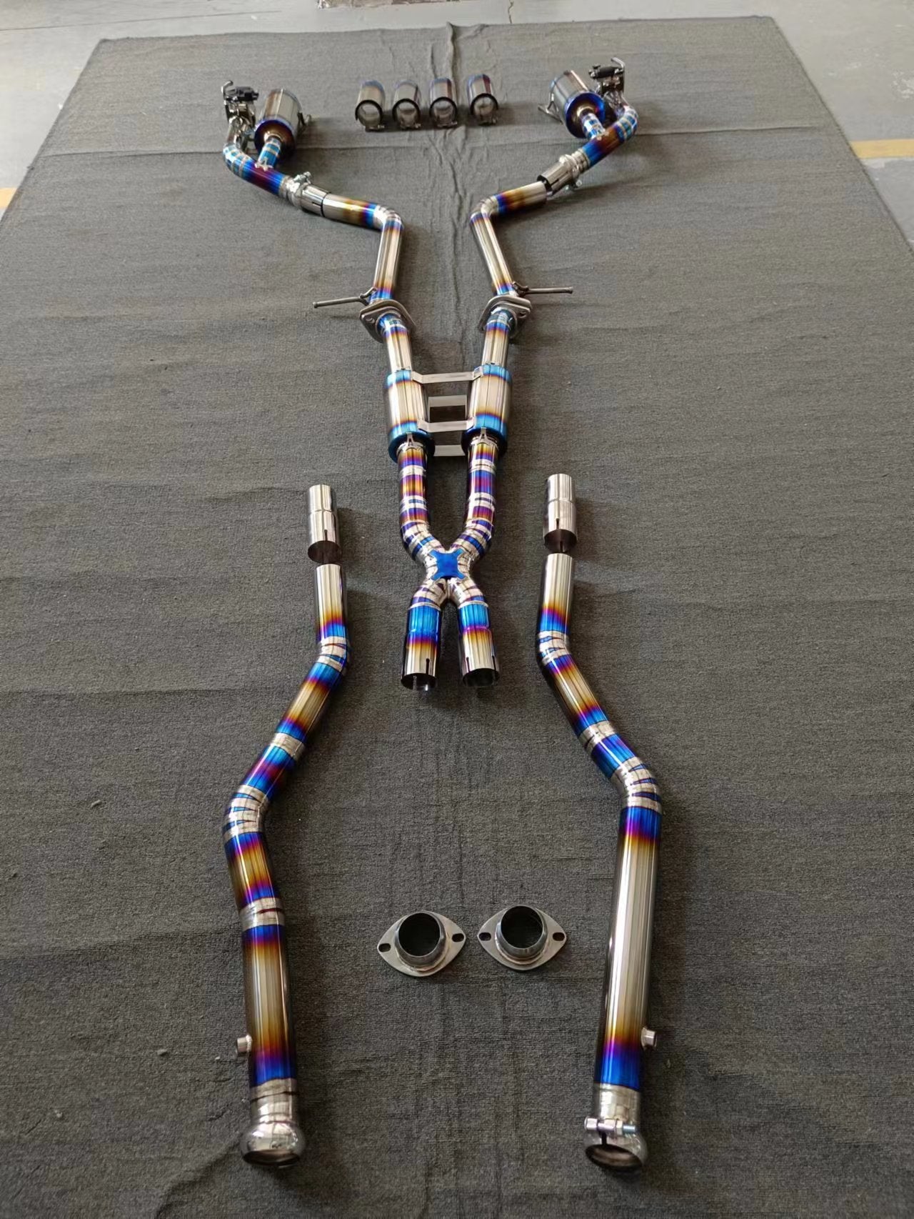 Valved Catback Exhaust System - Lexus IS500