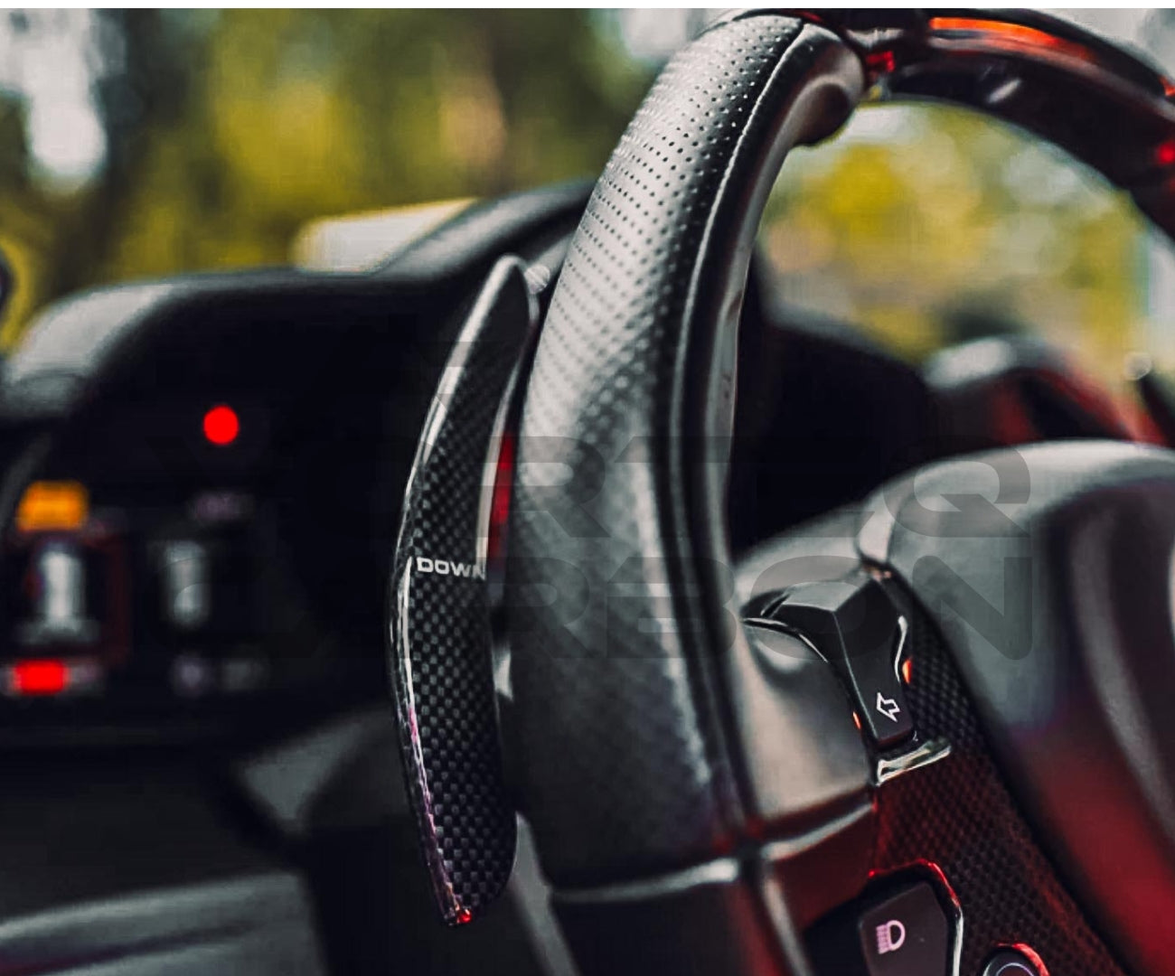 Carbon Fiber Paddles Shift - Ferrari 488 GTB/Spyder (2015-2020)