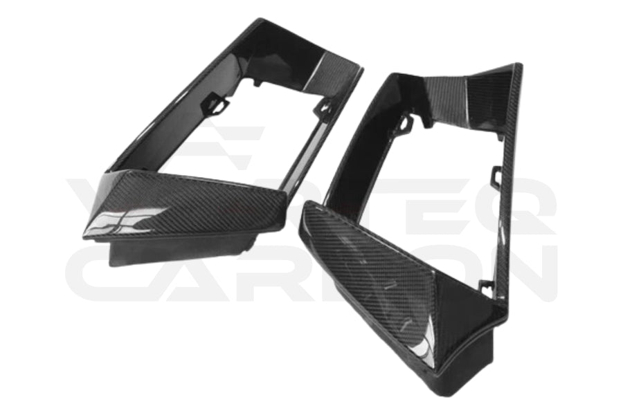 Carbon Fiber Front Bumper Grilles - Lamborghini Aventador LP700 Coupe ...