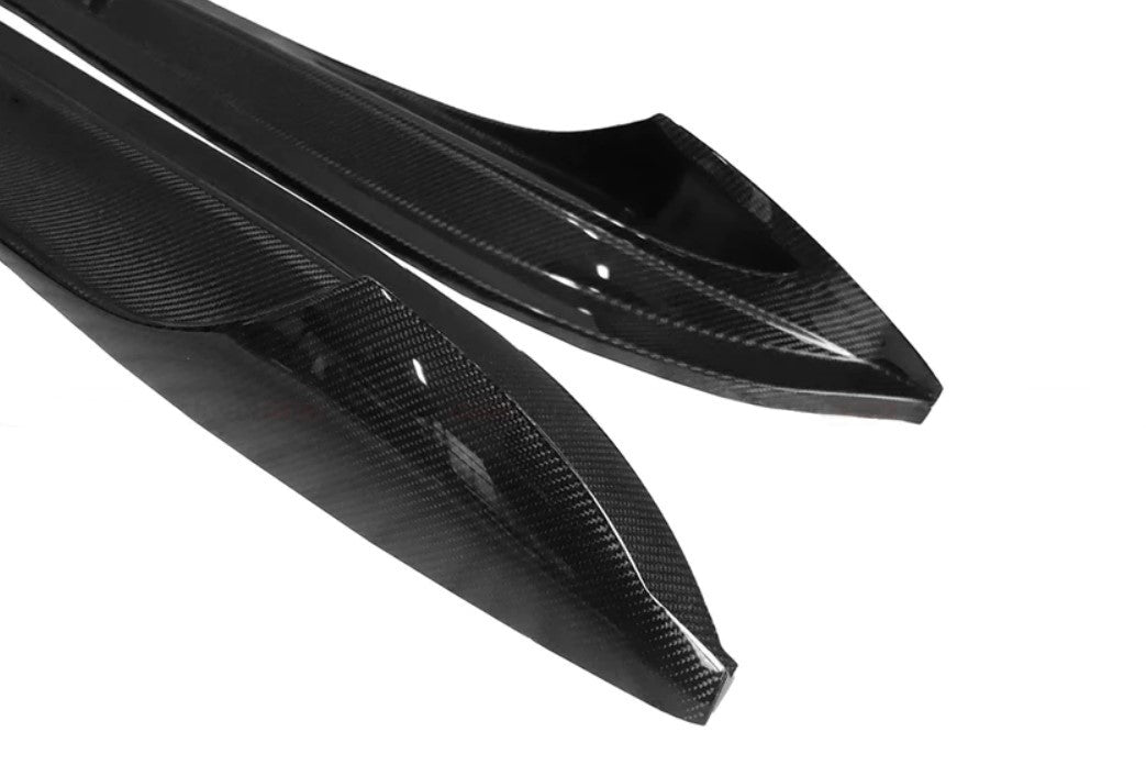 Carbon Fiber IMP Style Side Skirts Jaguar F Type 2013 2017