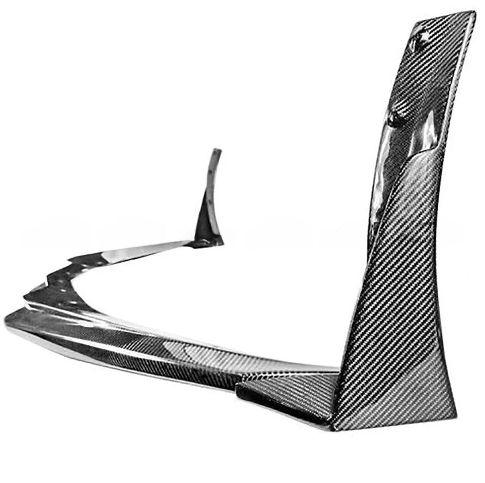 Carbon Fiber Front Lip With Winglet Canards - Chevrolet Corvette C7 Z0