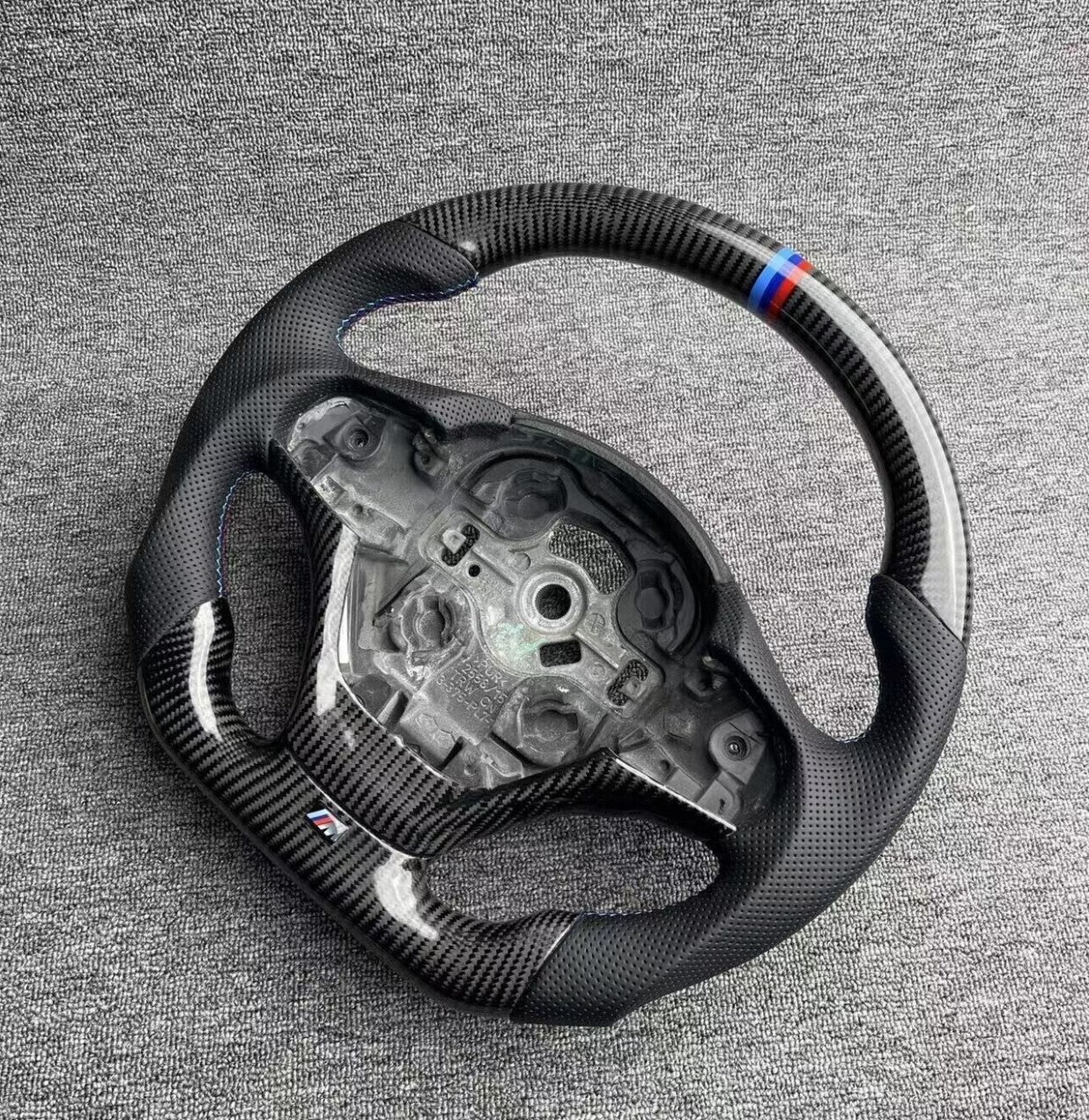 Fully Custom Carbon Fiber Steering Wheel - BMW E Chassis