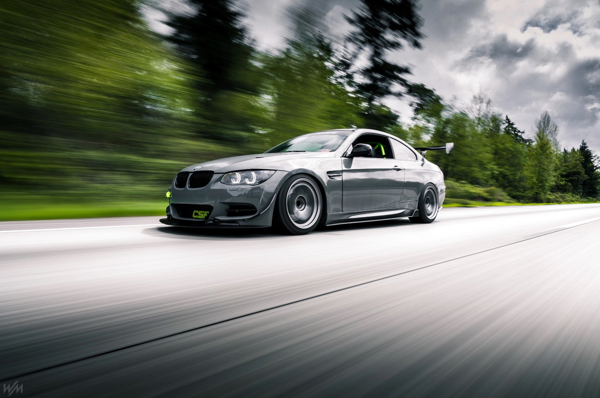 BMW Black Emblem Replacement Set (7 Piece) | Vorteq Carbon