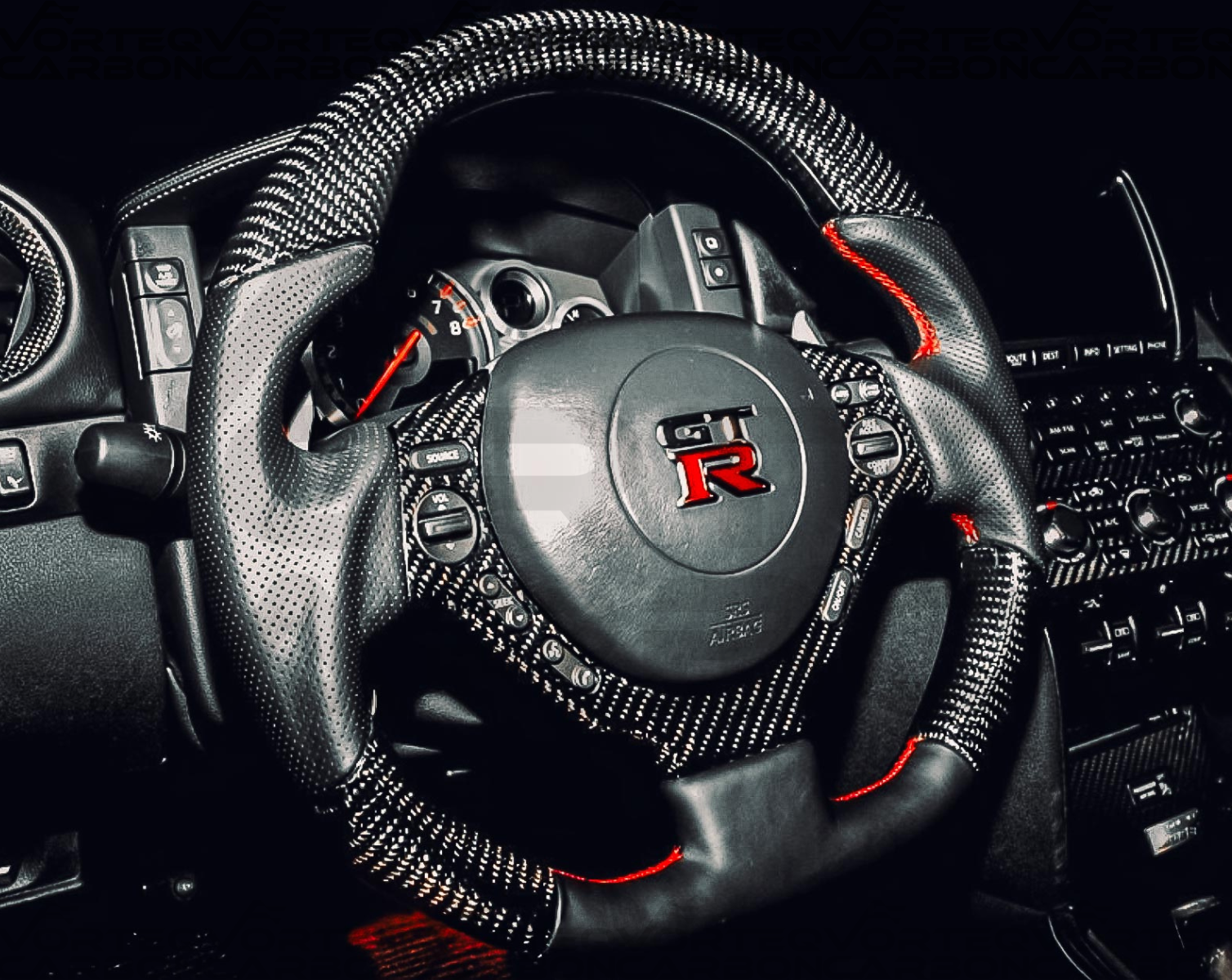 Fully Custom Carbon Fiber Steering Wheel - Nissan R35 GTR (CBA/DBA, 20 ...