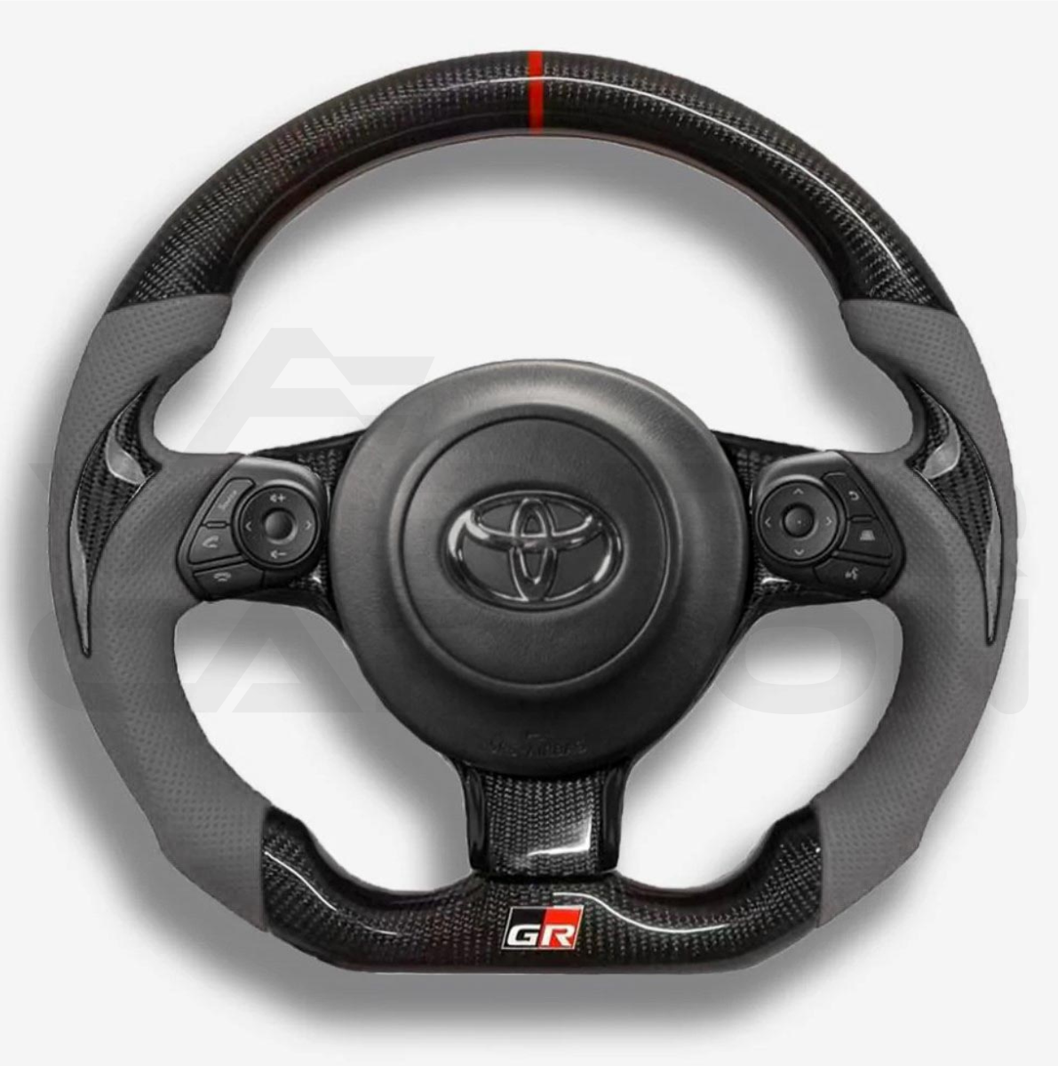 Fully Custom Carbon Fiber Steering Wheel - Toyota GR86 (2021+)