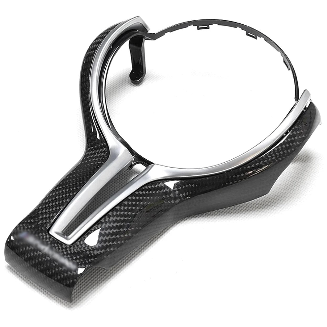 Carbon Fiber Steering Wheel Trim Cover - BMW F80 M3 / F82 F83 M4 ...