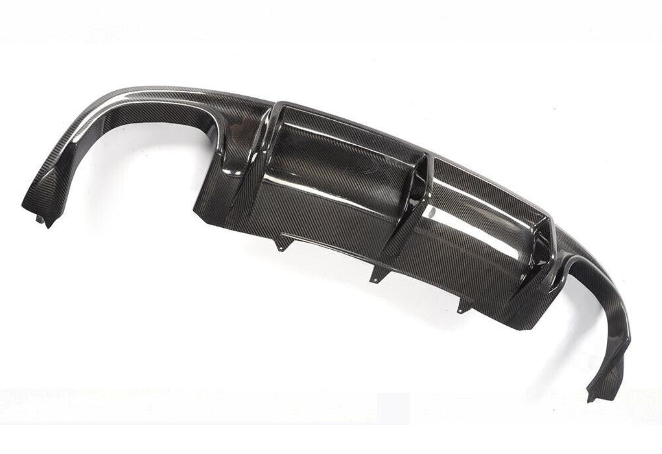 Carbon Fiber S-Line Style Rear Diffuser - Audi A5 S5 RS5 B8.5 Coupe (2