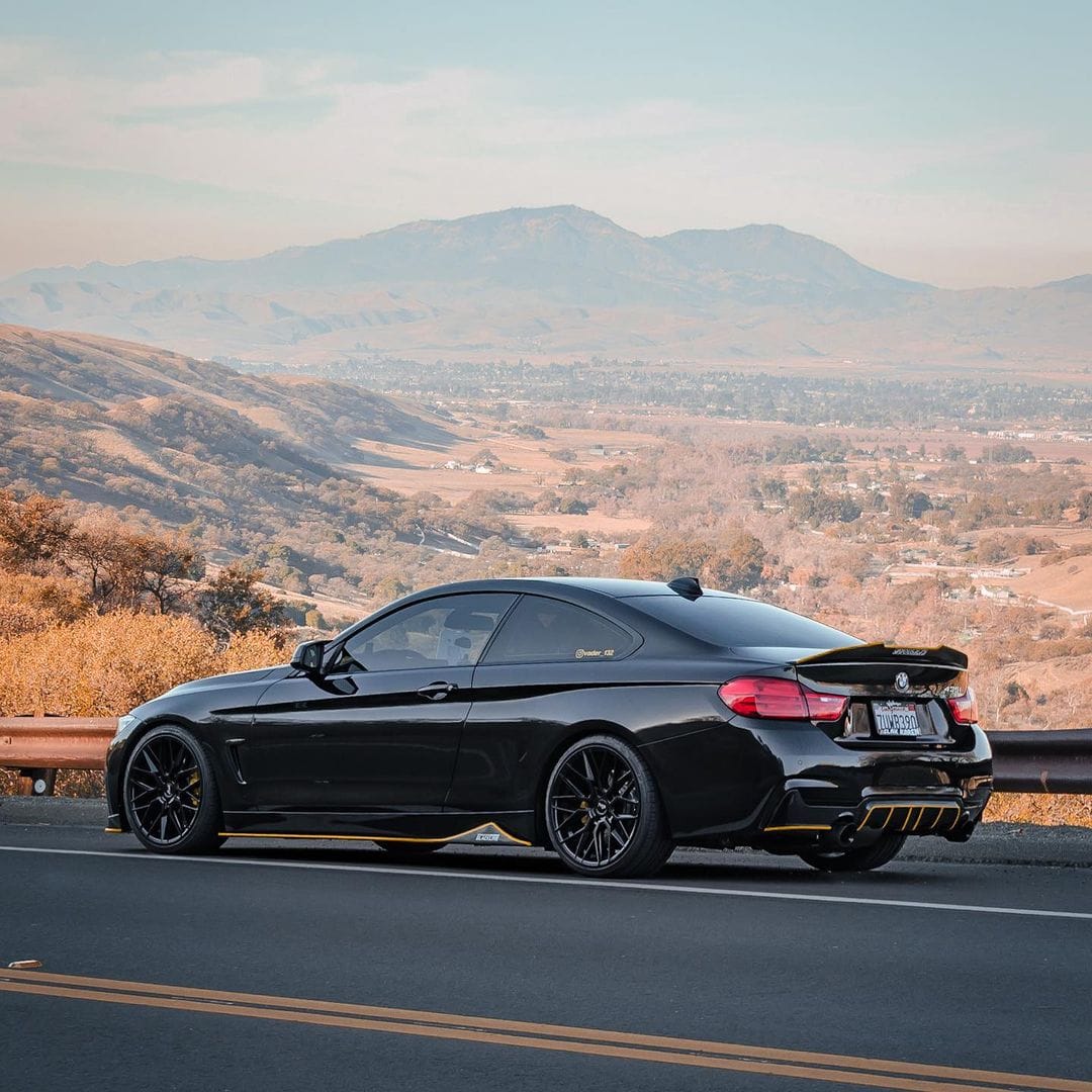 Carbon Fiber Trunk Spoiler PSM High Kick Style - BMW F32