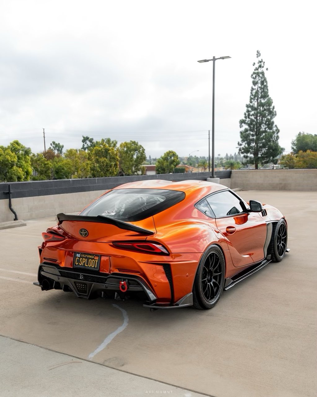 Toyota Supra A90 PSM High Kick Spoiler | Vorteq Carbon