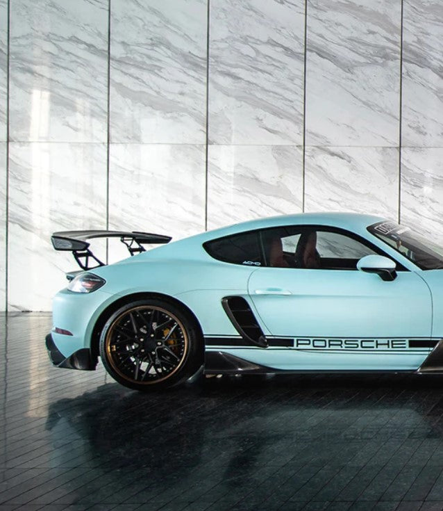 Carbon Fiber Trunk Wing Spoiler - Porsche 718 Cayman/Boxster (2016-202