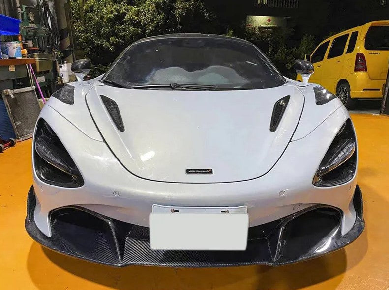 Carbon Fiber V Style Performance Front Lip - McLaren 720S – VorteqCarbon