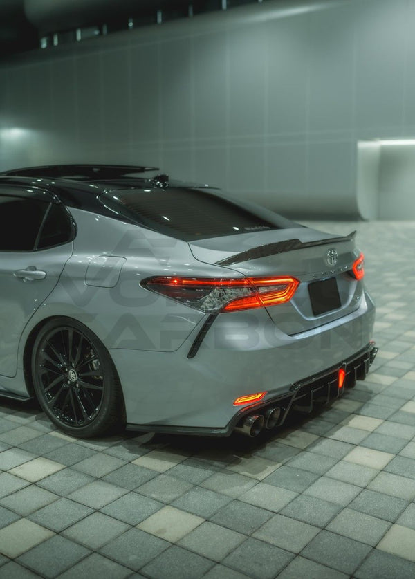 Gloss Black Rear Yofer Diffuser - Toyota Camry (8th Generation ...