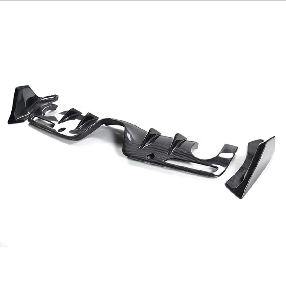 Carbon Fiber Aero Rear Diffuser With Rear Canards - Toyota Supra A90 A ...