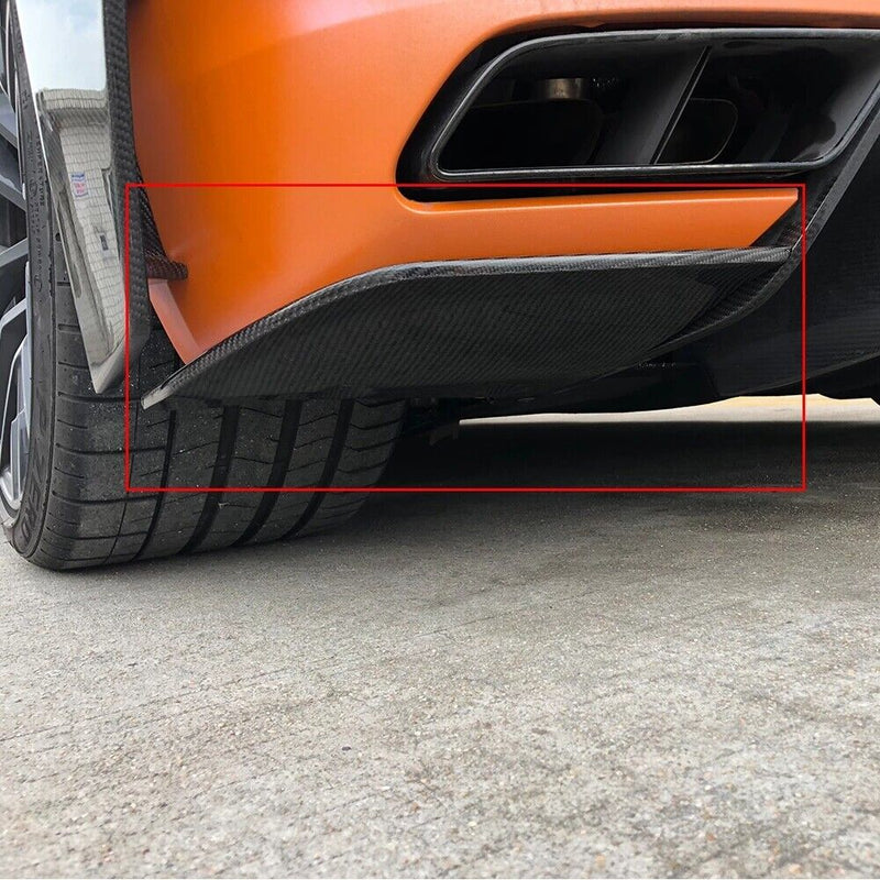 Carbon Fiber Lower Rear Canard Splitter - Audi R8 – VorteqCarbon